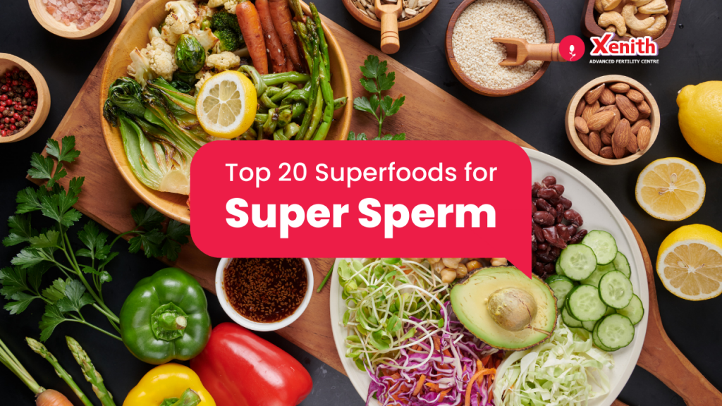 Top 20 Superfoods for Super Sperm